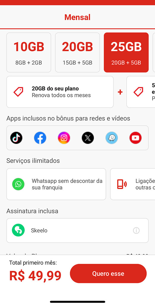 Planos Claro